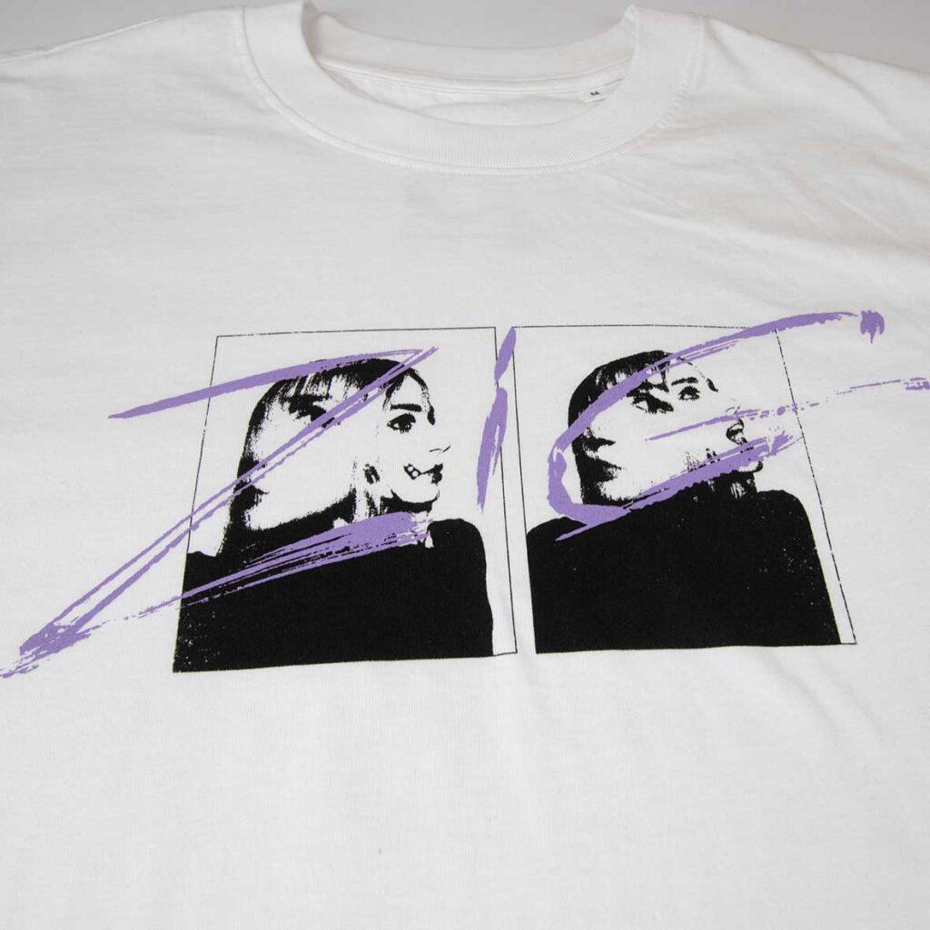 Zig Tee - White - Poppy